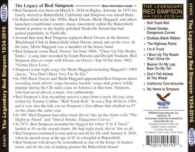 RED SIMPSON I'M A TRUCK NEW CD 792014057926| eBay