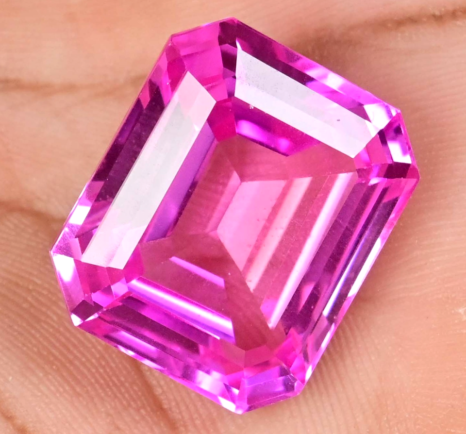 56.00 Ct Natural Mogok Pink Ruby Certified Stunning Emerald Rare Loose ...