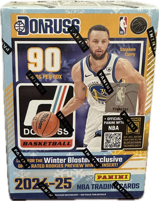 2024-25 Donruss NBA Basketball Blaster Box Factory Sealed Winter ...