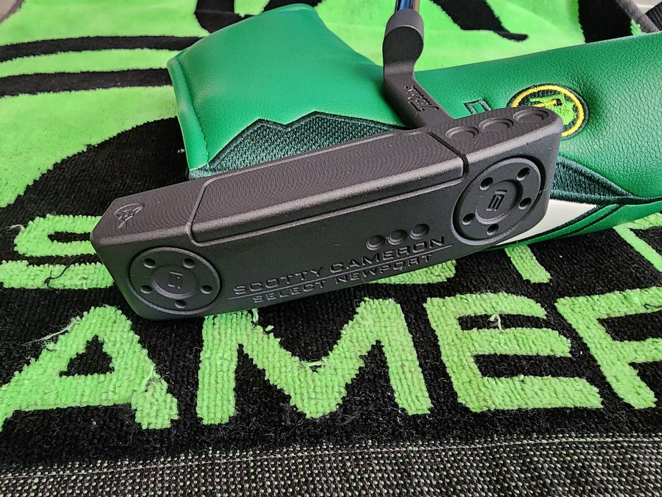Rare Scotty Cameron Select Newport Custom Shop Black Bullet Back Putter ...