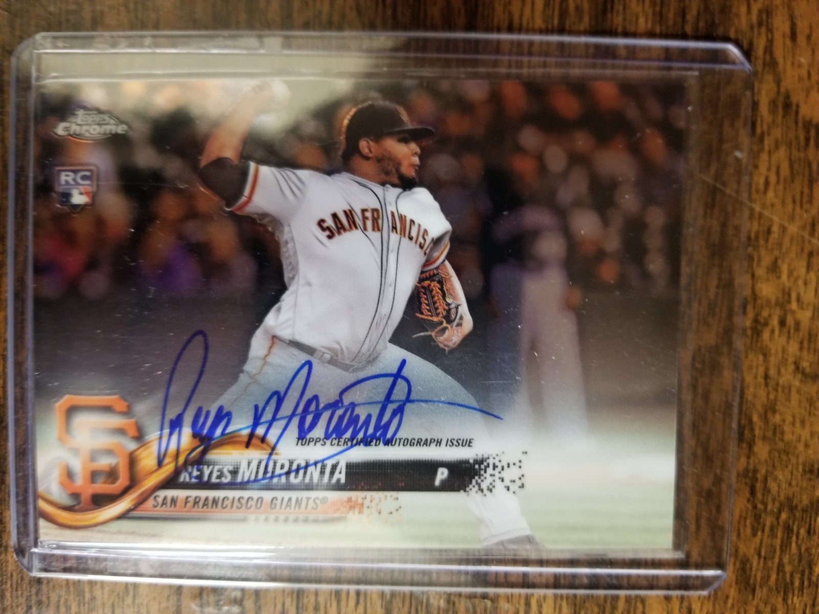 Reyes Moronta - 2018 Topps Chrome Rookie Autographs No. RA-MO | eBay