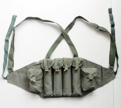 Chinese Army Type 79 Tokarev Ammo Pouch Chest Rig Magazine Pouch Canvas ...