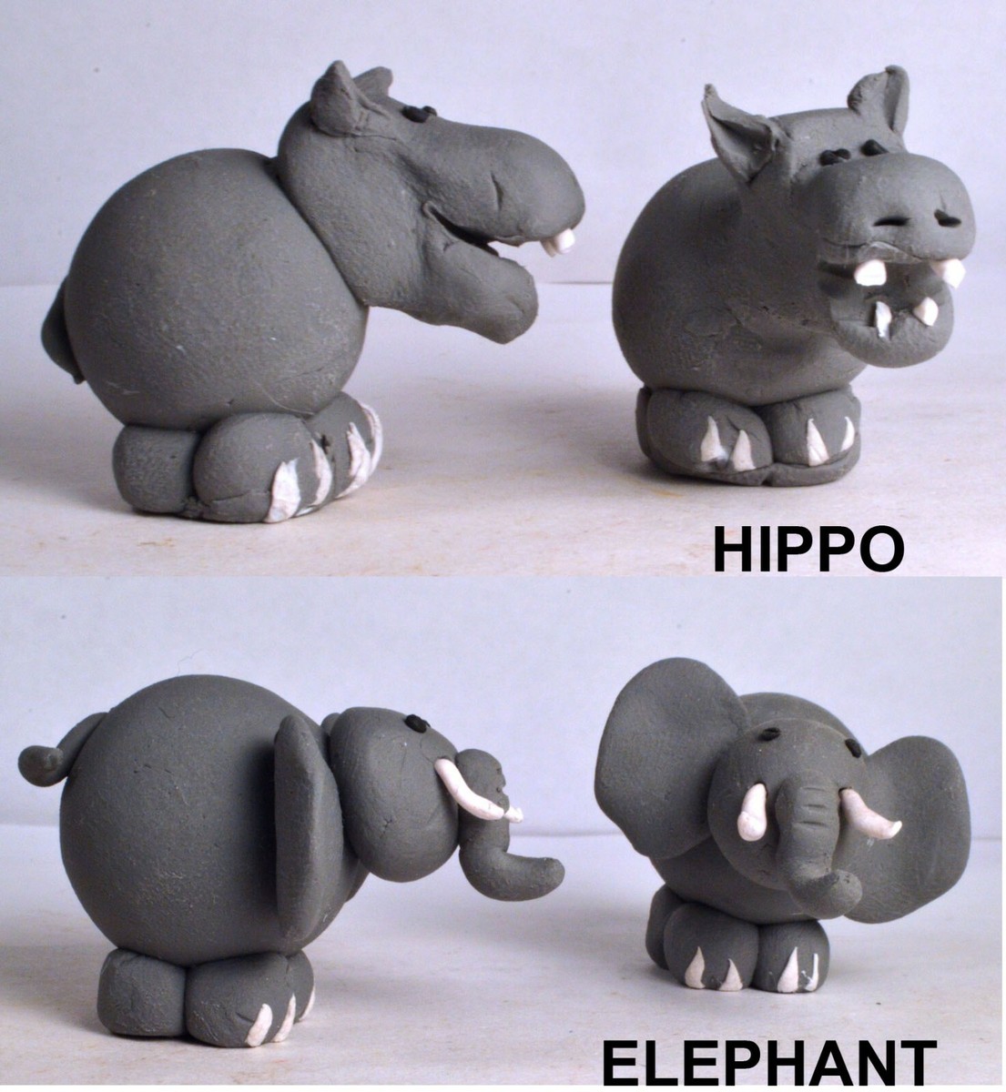 Simple Clay Animals
