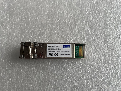 OE RSP06SI1-IT3iT2 . 15km. 1310nm. SFP. PIN. -15dBm. -28dBm. 13dB. -40 ...
