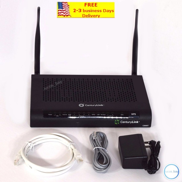 CenturyLink Technicolor C2000T Wireless 802.11N ADSL2+ VDSL Modem ...