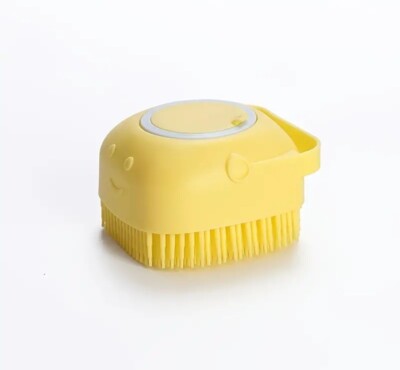 Pet shampoo dispenser, dog, yellow color | eBay