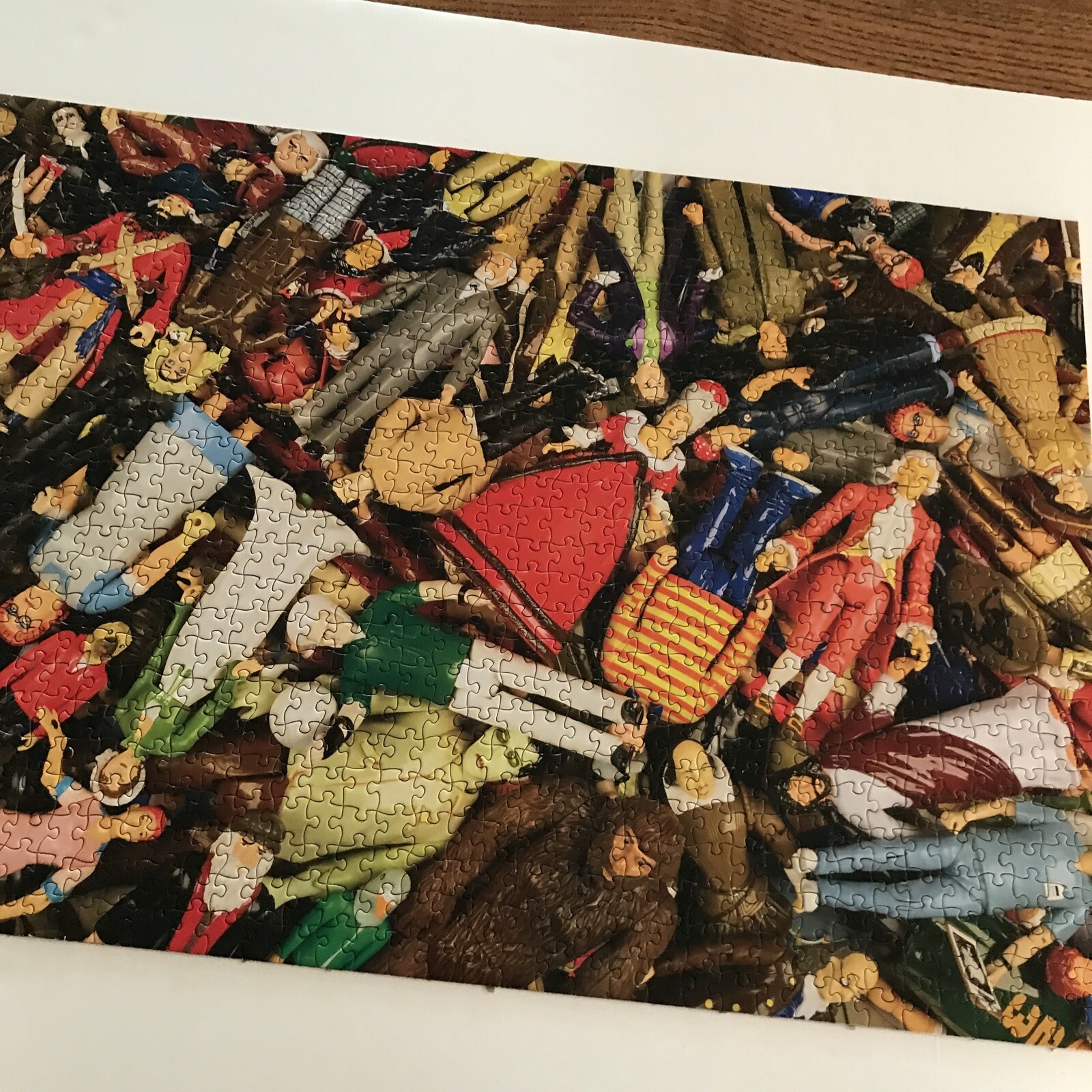 Archie McPhee Action Figure Extravaganza 1000 Piece Jigsaw Puzzle 19 1 ...