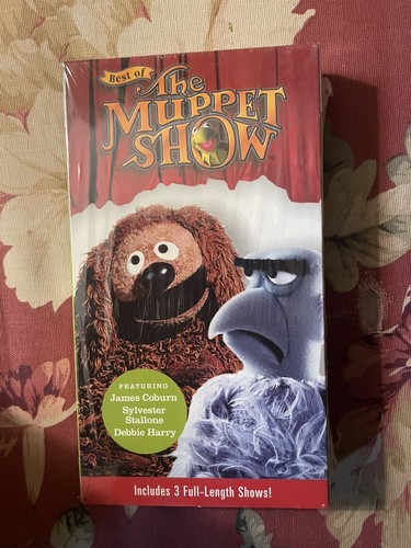 BEST OF THE MUPPET SHOW VHS BRAND NEW SEALED!!! SYLVESTER STALLONE ...