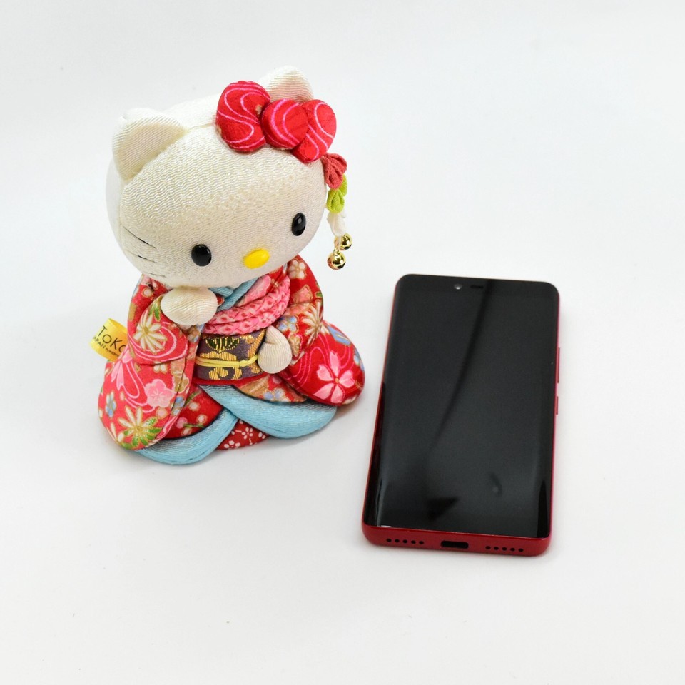 Hello Kitty Kakinuma Doll Edo Kimekomi SANRIO Kimono collaboration ...
