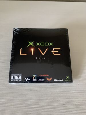 RARE Factory Sealed 2002 Original Xbox Live Beta Disc Brand New ...