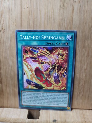 Yu-Gi-Oh! I 🏆Tally-Ho! Springans - 1st Edition🏆COMMON Card | eBay Australia