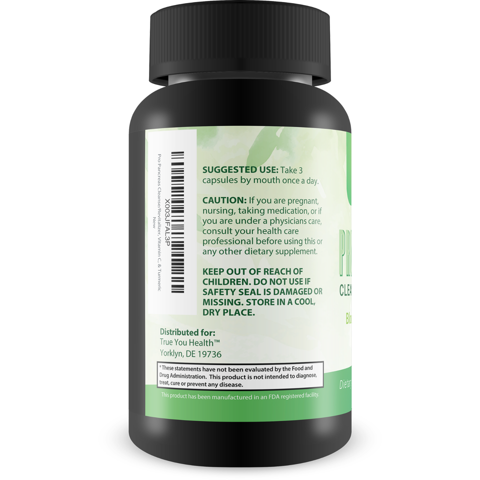 Pro Pancreas Cleanse/Revitalizer - Support Pancreas and Blood Health | eBay