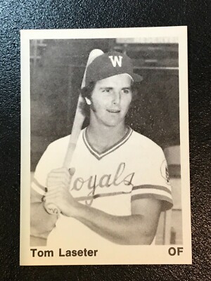 1976 Waterloo Royals Baseball Minor League Card - Tom Laseter | eBay