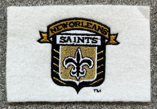 1990 NEW ORLEANS SAINTS NFL FOOTBALL 3.5" RECTANGLE SHIELD LOGO TEAM PATCH | eBay
