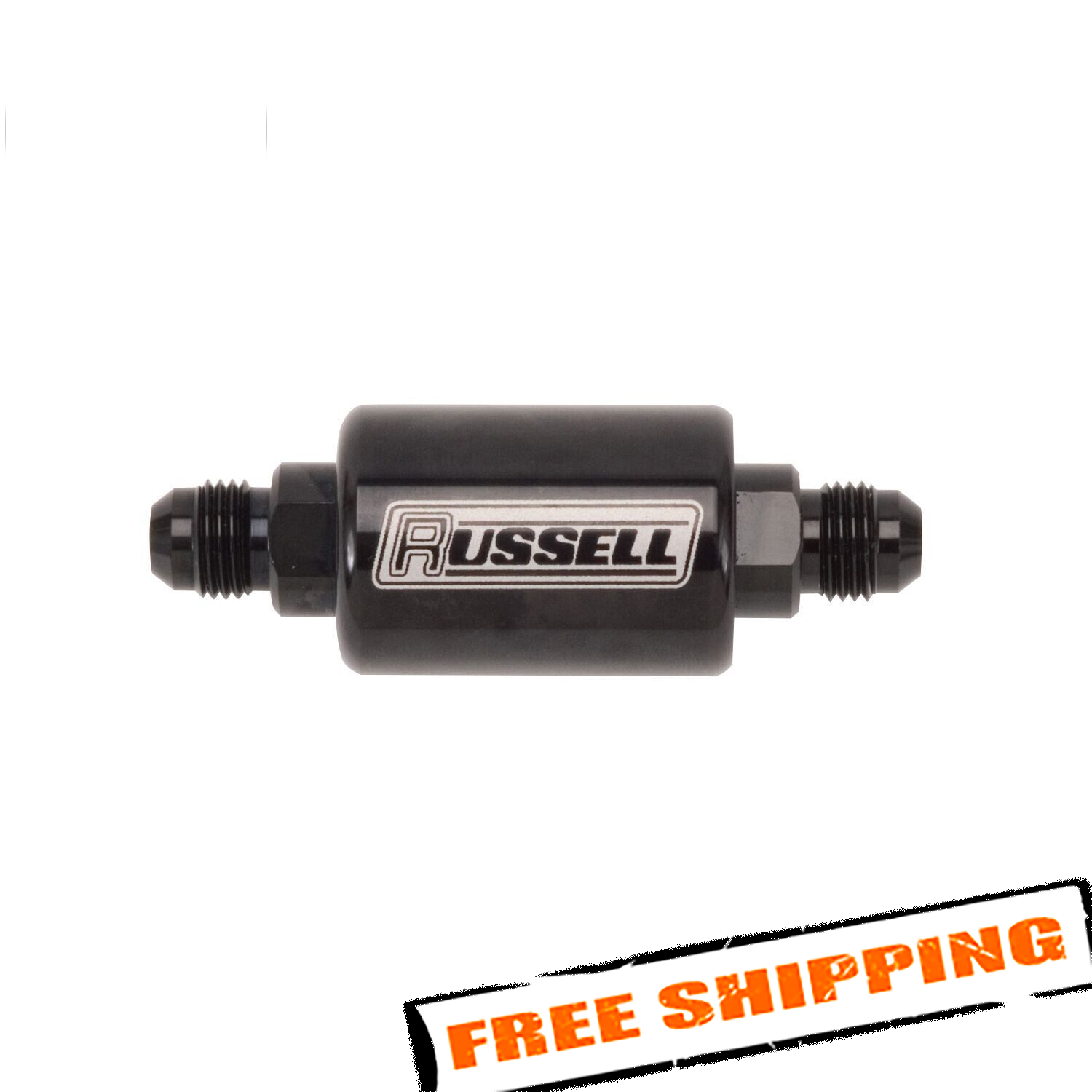 Russell 650603 6AN Male To 6AN Male Black Anodized Check Valve | eBay
