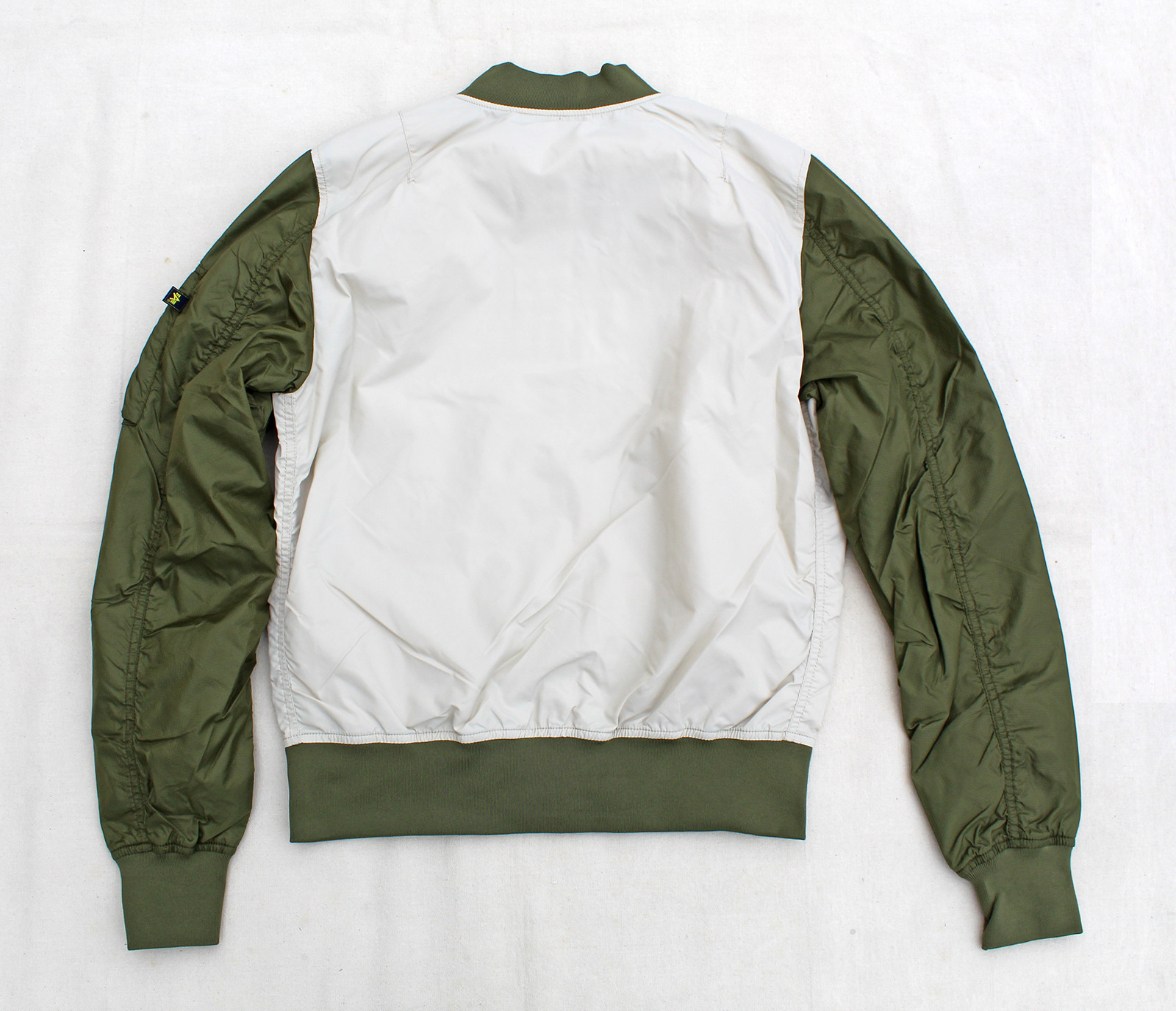 ALPHA INDUSTRIES L2B Flight Bomber Jacket Slim Reversible Dragonfly ...