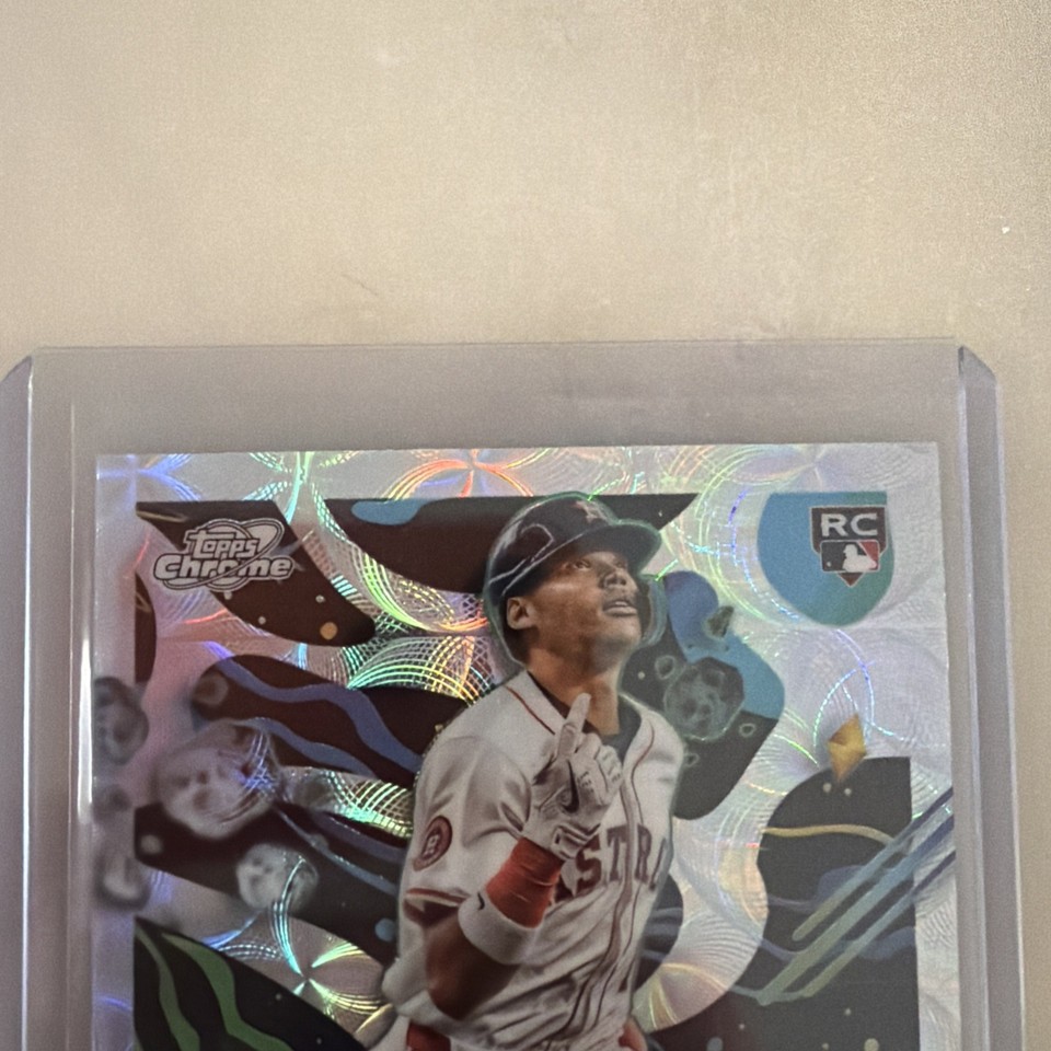 2025 Topps Chrome Cosmic Cam Smith Nucleus Refractor #166 Astros RC ...