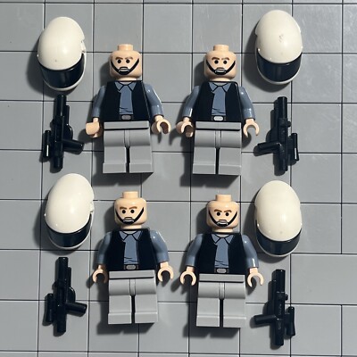 Lego Star Wars Rebel Fleet Trooper Minifigure Lot Of 4 With Blasters A5 ...