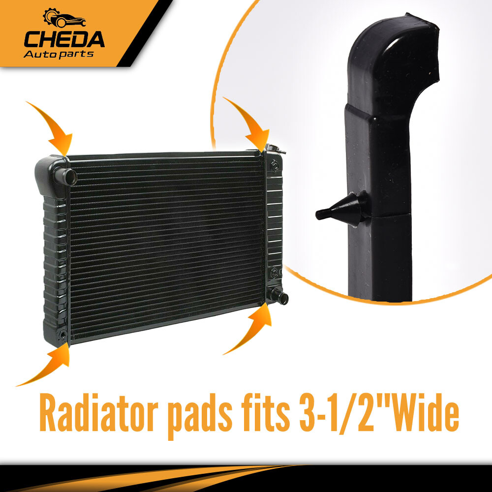 4pcs Rubber 4 Core Radiator Mounting Cushions / Support Pads Fit for ...