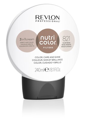 Revlon Nutri Color Filters 821 Silver Beige 240 ml | eBay
