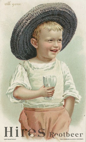 Hires Root Beer Trade Card 1895 Soda | eBay