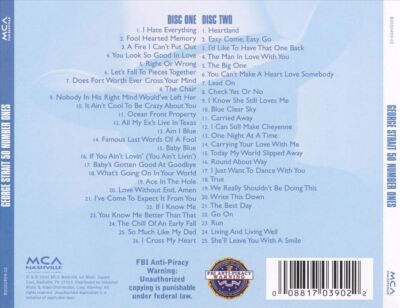 GEORGE STRAIT 50 NUMBER ONES NEW CD 8817039022| eBay