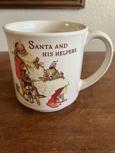 Hallmark mugs “Santa And His Helpers” Hot Beverage Mug 3 1/2” 1988 | eBay