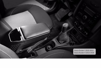 Car Center Console Armrest Storage SILVER LINE Renault Dacia Duster ...