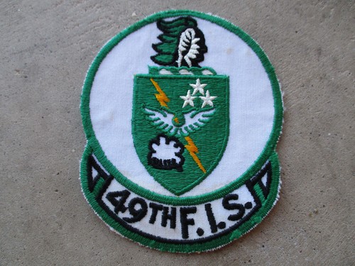 Vietnam 49th FIS Fighter Interceptor Pilot Squadron Patch | eBay