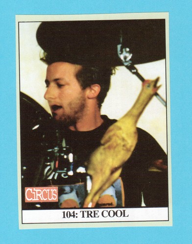 Tre Cool 1997-1998 Heavy Metal Rock Music Circus Magazine Card | eBay