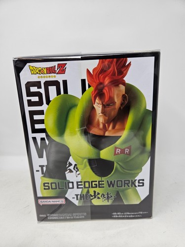 Dragon Ball Z Solid Edge Works Android 16 Figure Banpresto Anime Japan ...