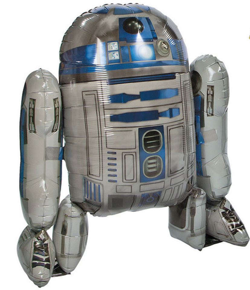 Star Wars R2D2 AirWalker Balloon Kids Birthday Decoration Party ...