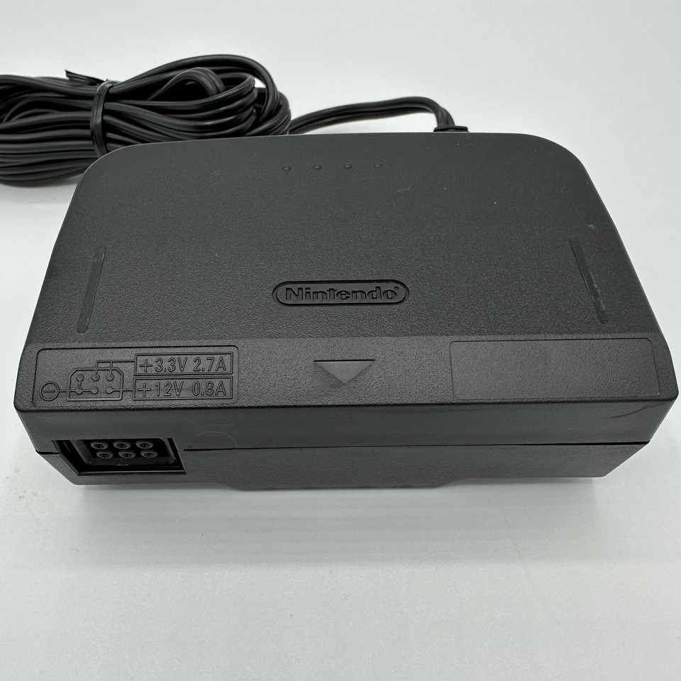 Original OEM Nintendo 64 N64 AC Power Supply Brick NUS-002 AC Adapter ...