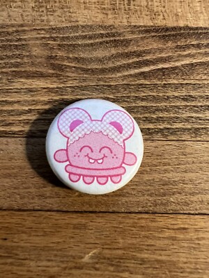 Buff Monster Small Pin White Graffiti Art Street Shepard Fairey Obey | eBay
