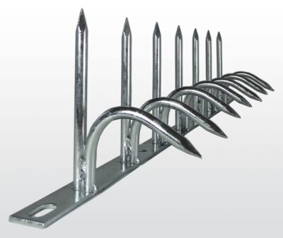 Anti Climb Fence Spikes Steel Security Wall Topper Intruder Deterrent ...