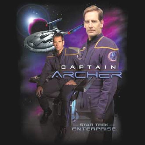 Star Trek Enterprise Captain Archer Collage T-Shirt Size 3X NEW UNWORN ...