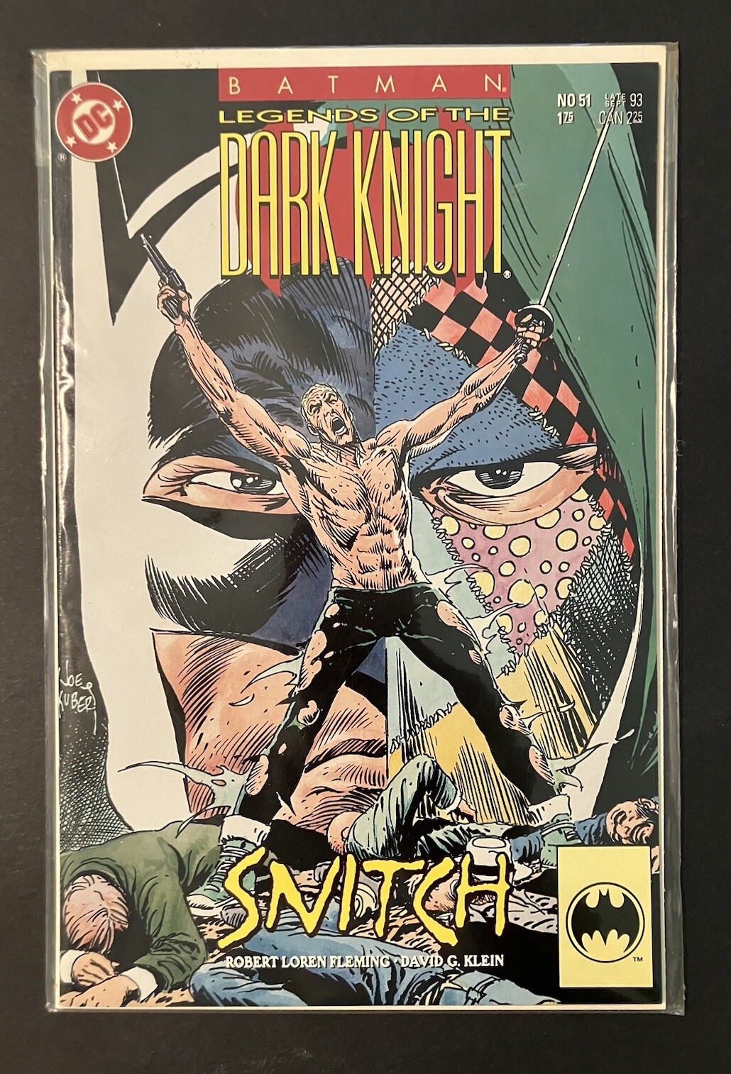 BATMAN LEGENDS OF THE DARK KNIGHT #51 (DC 1993) “SNITCH” 🔥 BATMAN VS ...