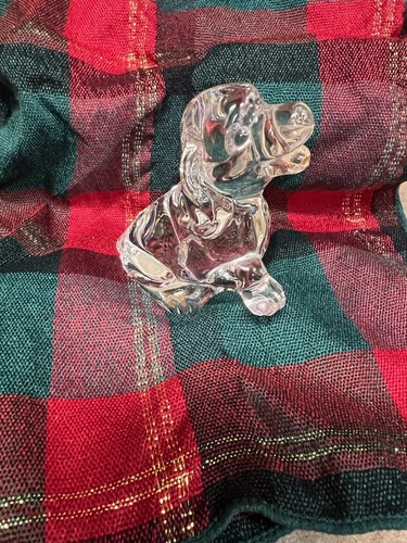 Princess House Crystal Dog Cassie | eBay