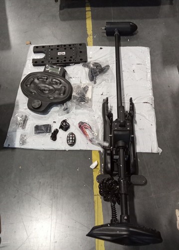 AQUOS Haswing B 12V 55LBS 54" Bow Mount Trolling Motor & Remote & Quick Release | eBay