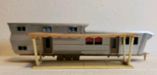Plastcville HO Scale Mobile Home With Canopy Built-up Painted | eBay
