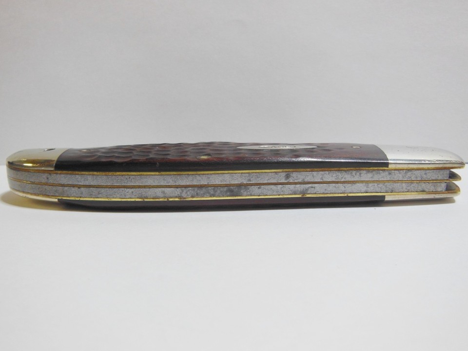 RARE! CASE XX USA 1965-1969 BILL BOATMAN FOLDING HUNTER KNIFE 6265 SAB ...