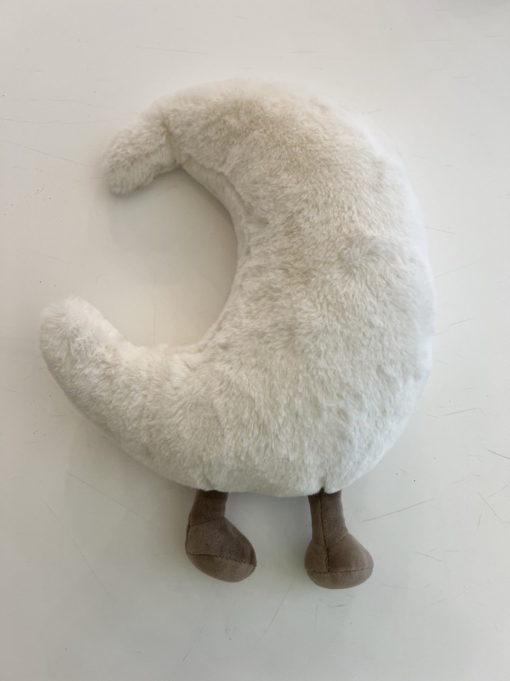 Jellycat London Amuseables Crescent Moon Plush 12” Cream Soft Cute ...