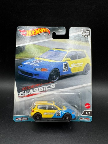 2023 Mattel Hot Wheels Premium Modern Classics 1/5 Honda Civic EG Spoon ...