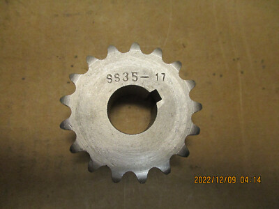 NEW OTHER S35B17SS X 3/4" BORE, STAINLESS STEEL SPROCKET, KY WY, 1 SET ...