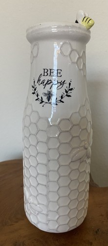 Young S Ceramic Bee Vase 8 Tall X 3w | eBay