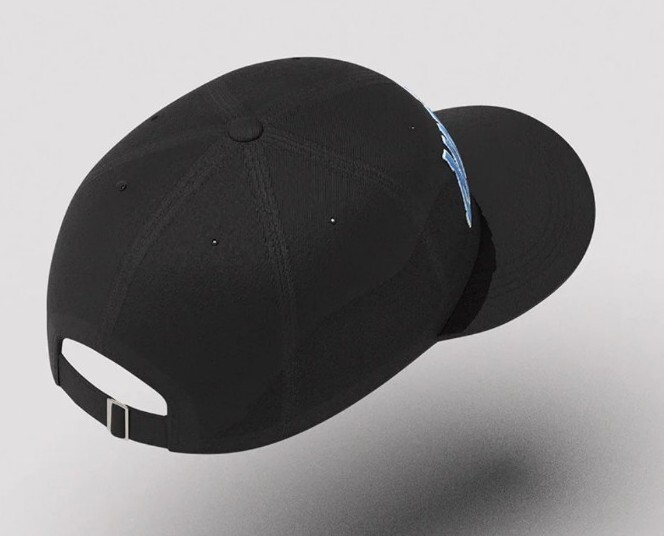 NEW DRAKE RELATED MORE LIFE PUFF EMBROIDERED BASEBALL HAT CAP BLACK OS ...