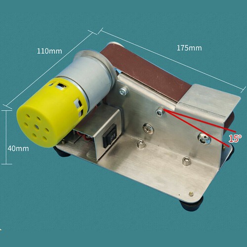 Electric Belt Sander Polishing Sharpening Machine Fixed Angle Knife ...