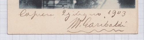 Menotti Garibaldi - postcards from Caprera - La Maddalena (SS) - 1903 ...