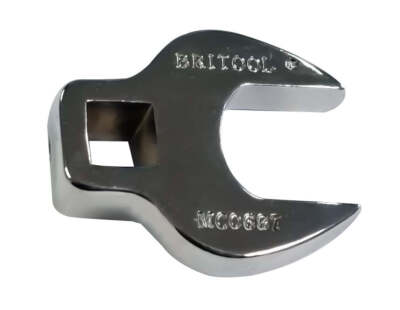 Britool England 3/8" Drive Metric Open Jaw Crow'S Foot Spanner / Wrench ...