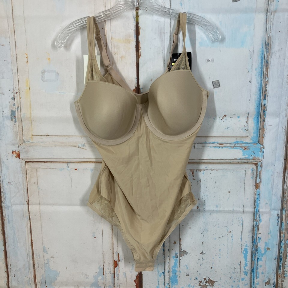 Bali Ultra Light Body Briefer Shaper Firm Control Underwire Suit ...